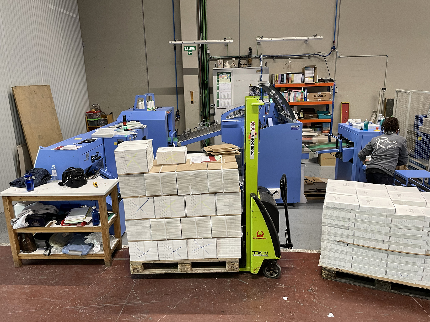 Rodona Encuadernación con SigmaLine de Müller Martini