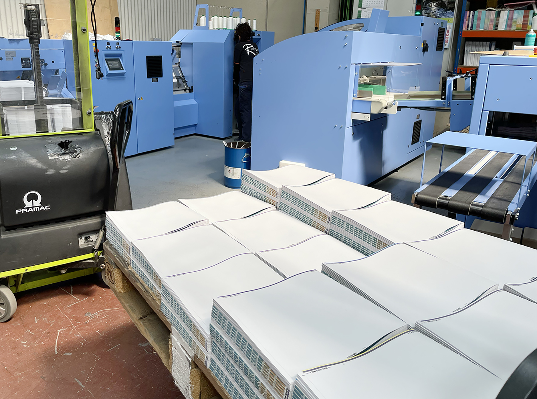 Rodona Encuadernación con SigmaLine de Müller Martini