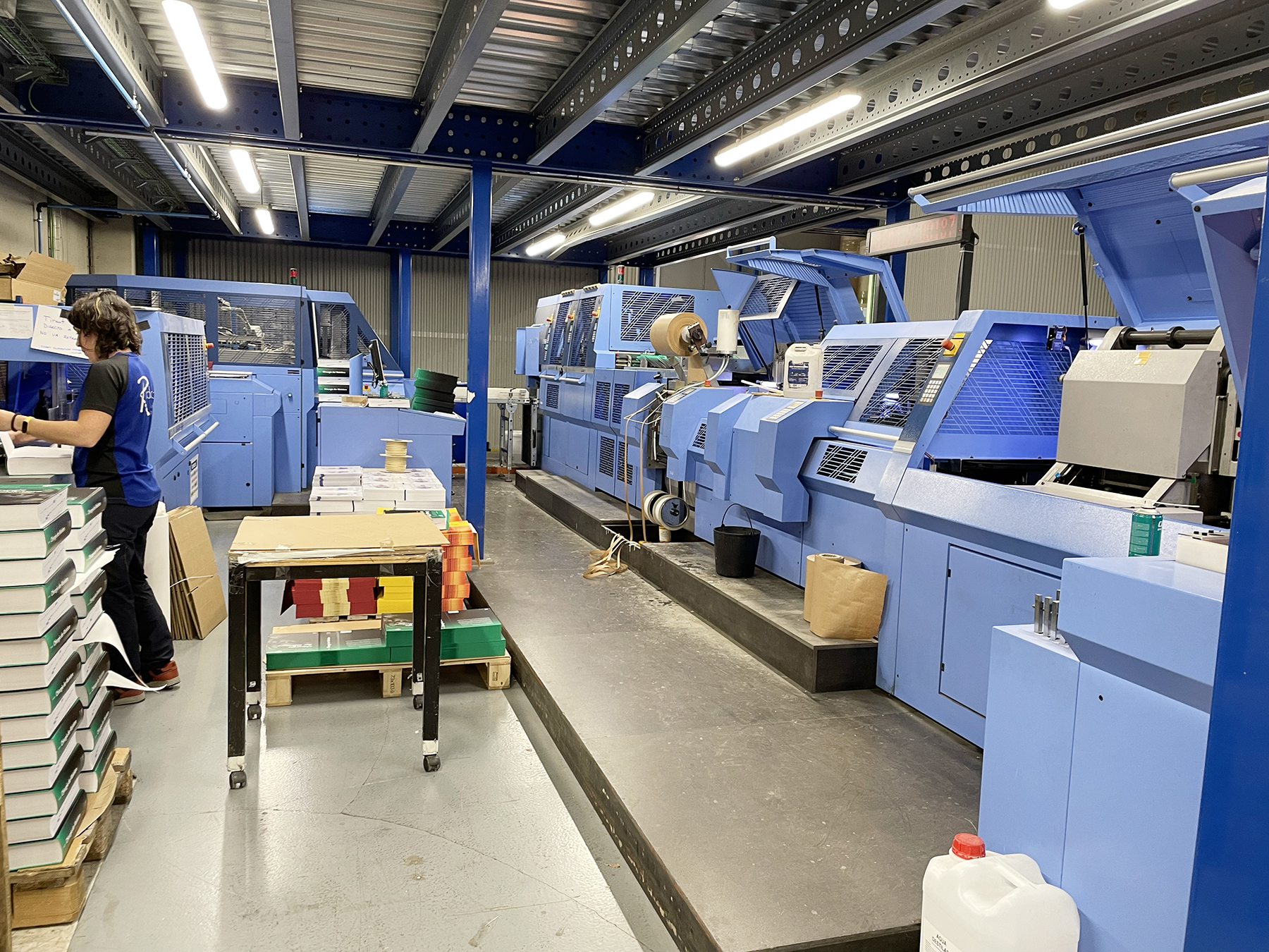 Rodona Encuadernación con SigmaLine de Müller Martini